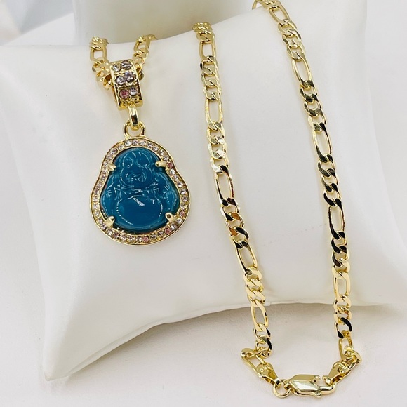 Jewelry | Buddha And Chain Gold Plated | Poshmark